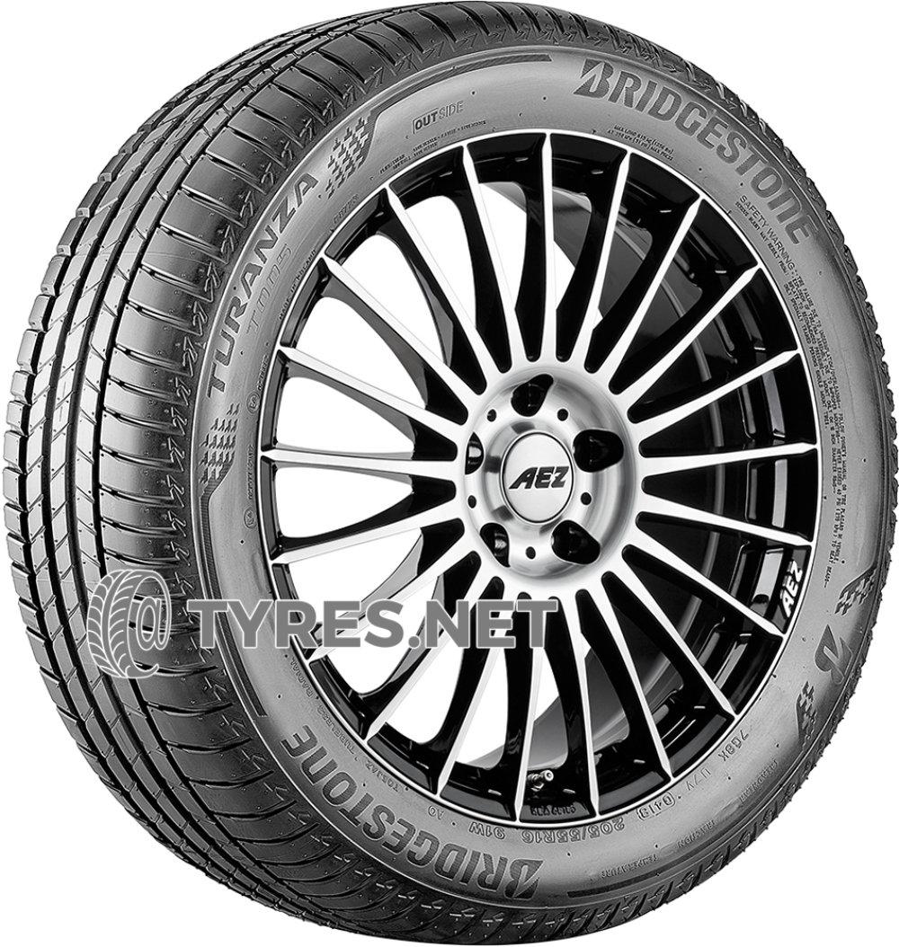 Compare Premium Tyres: Bridgestone Turanza T005 225 45 R17 225/45 R17 91W 91 W EAN ...